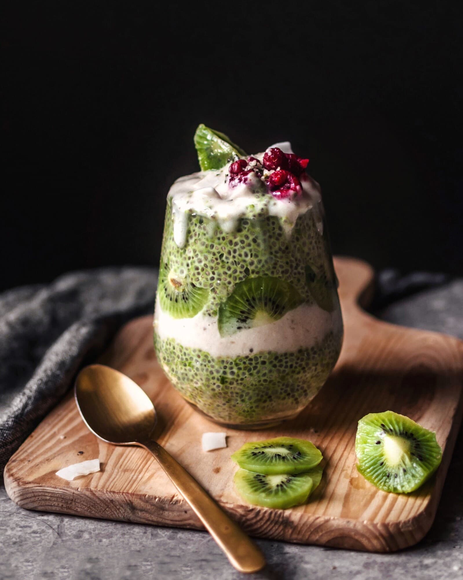 Matcha Chia Parfait