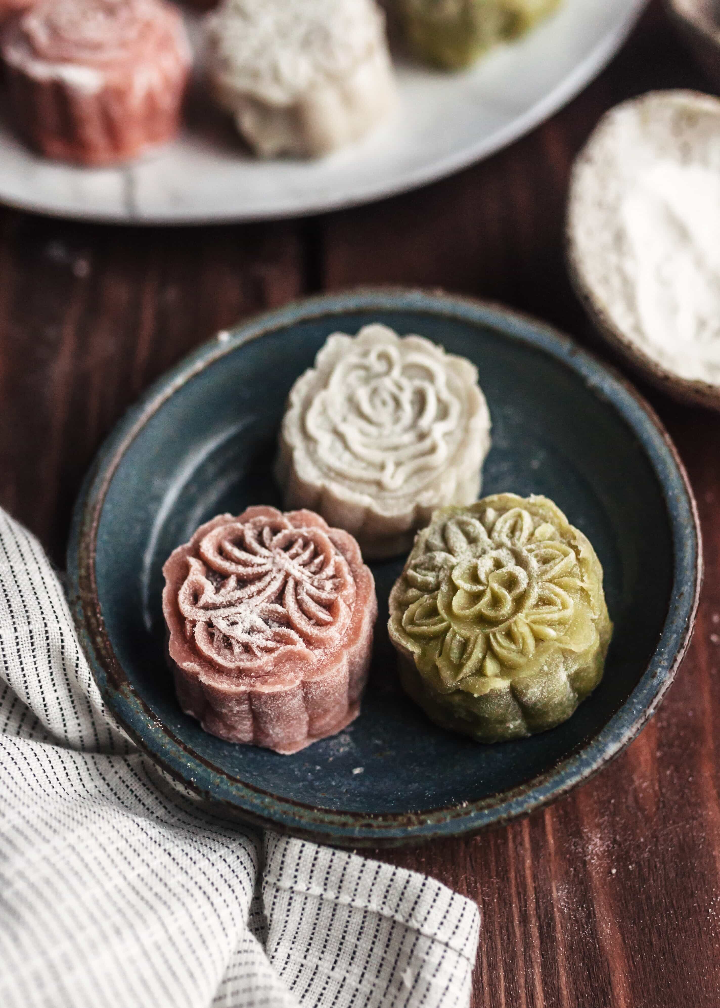 Snowskin Mooncakes Vegan The Plant Based Wok Snowskin Mooncakes Vegan The Plant Based Wok